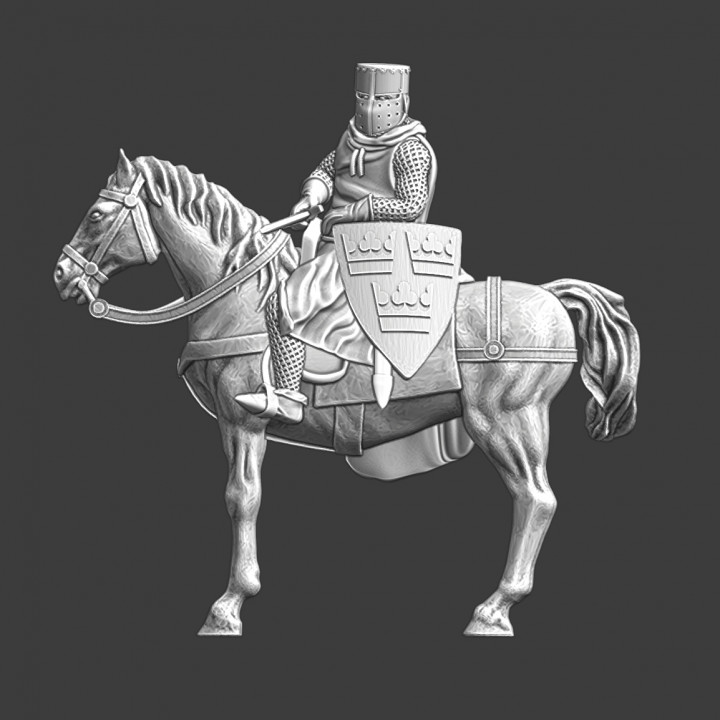 3D Printable Medieval Scandinavian Knight - Eriks Family by Northern ...