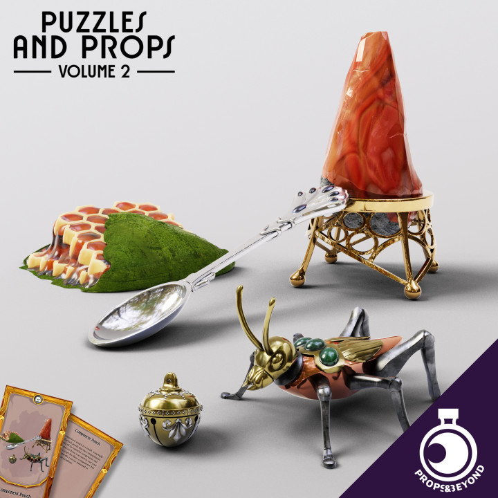 3D Printable Magic Components Set by Props&Beyond