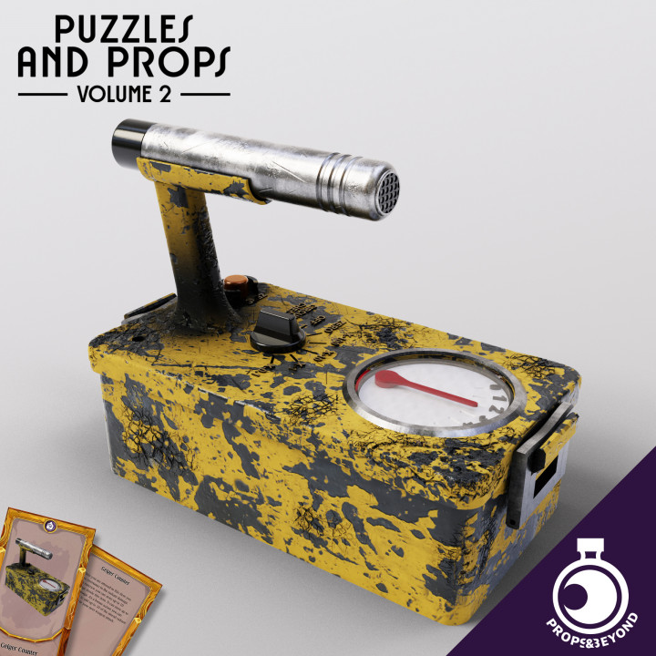 3D Printable Geiger Counter by Props&Beyond