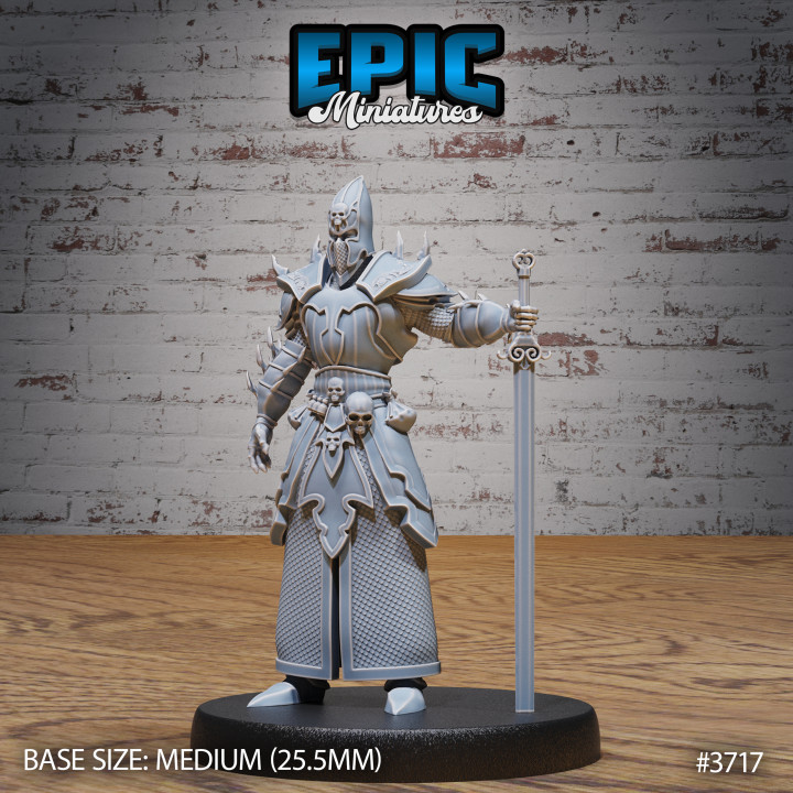 3D Printable Cult Knight Set / Male Astral Warrior / Space Nightmare ...