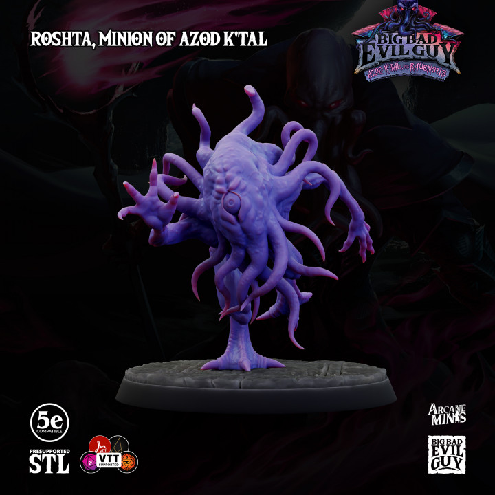3D Printable Roshta, Minions of Azod K'tal by Big Bad Evil Guy