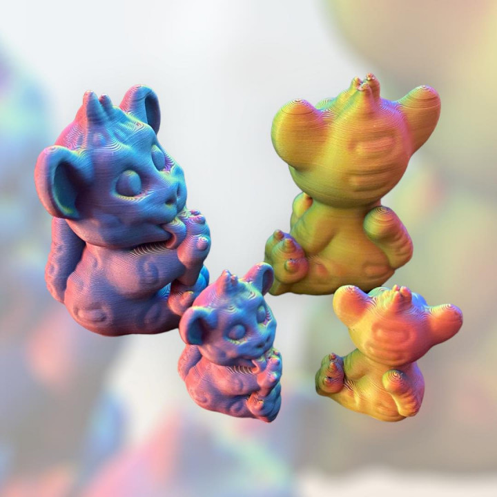 3D Printable Baby Tiger Cub Mini by The Dragon's Den