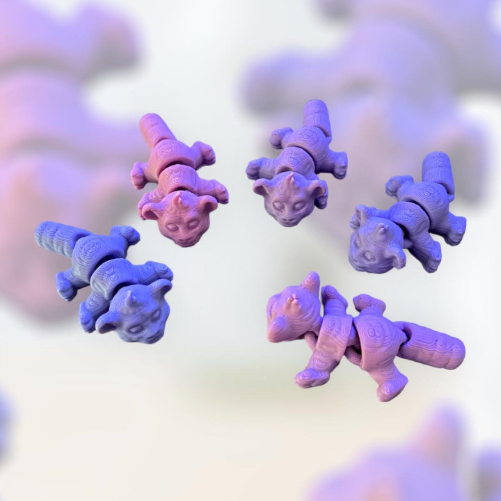 3D Printable Baby Tiger Cub Mini by The Dragon's Den