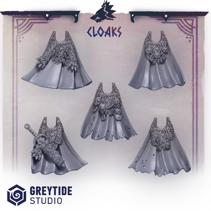 3D Printable Cloaks PH by GreyTide Studio