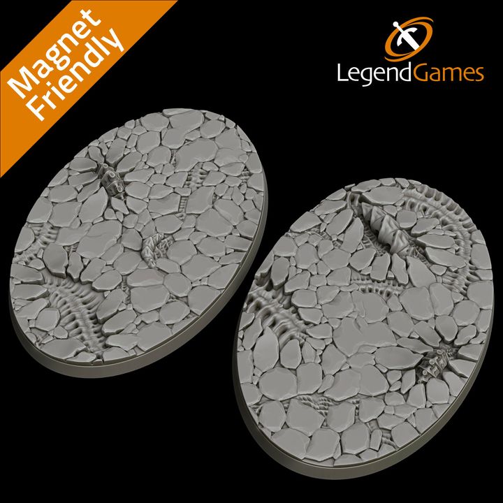 3D Printable LegendGames Complete Tyranid Base Set by Legend Games