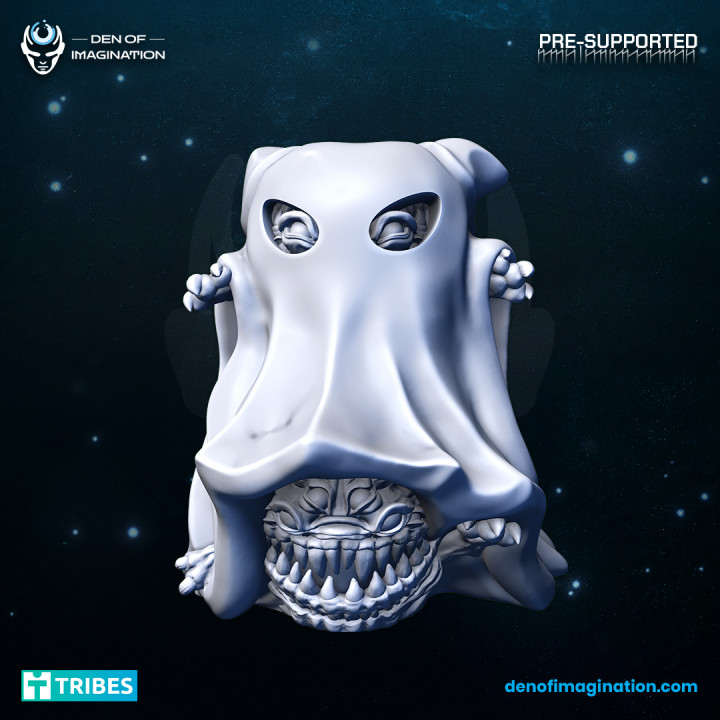 3D Printable Halloween Void Ghost by WildMesh