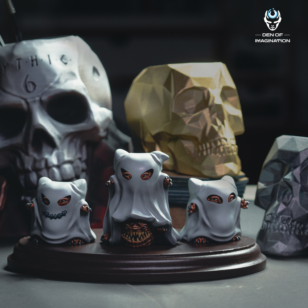 3D Printable Halloween Void Ghost by WildMesh