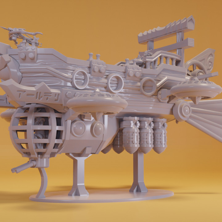 3D Printable October 2023 Release - Ryuseijin race, Abe Clan by Steam Tatsu