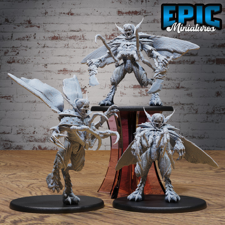 3D Printable Rhan-Tegoth Set / Astral Insectoid Beast / Ancient Insect ...