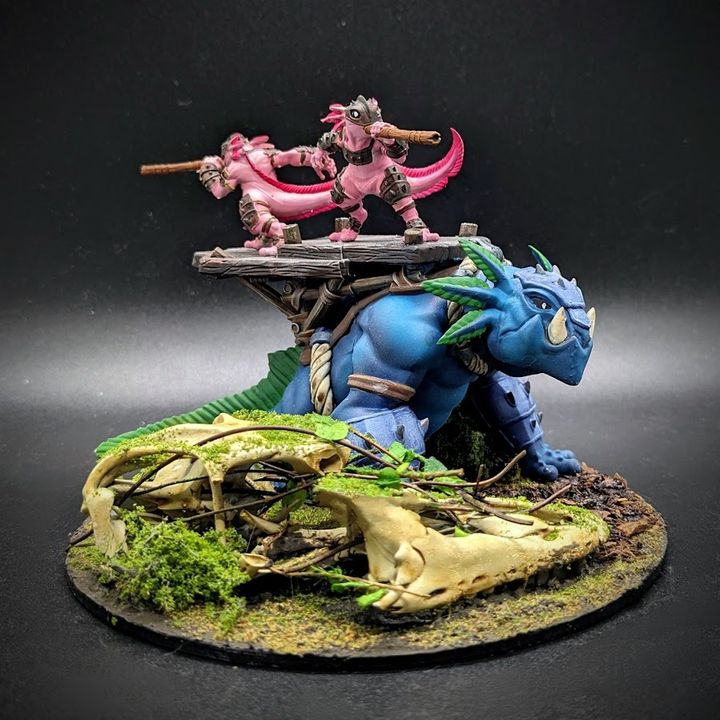 3D Printable The Nahua Tribe - Battle Beast Khuma (Early Access Mini ...