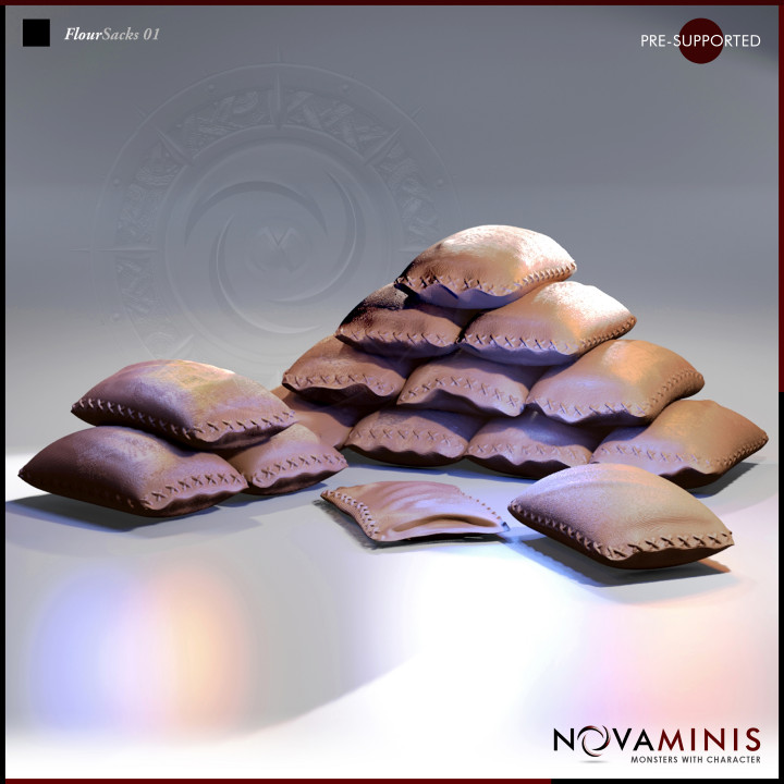 3D Printable Whitestone Mill - Complete Pack by NOVAMINIS