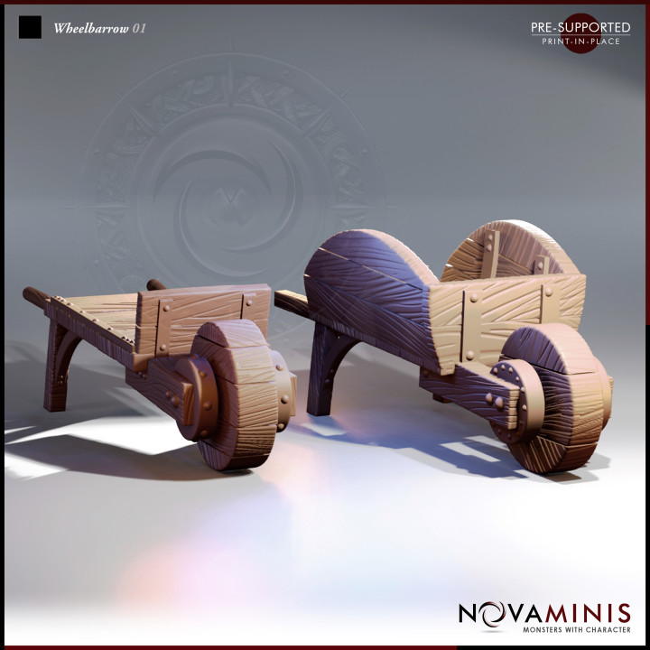 3D Printable Whitestone Mill - Complete Pack by NOVAMINIS