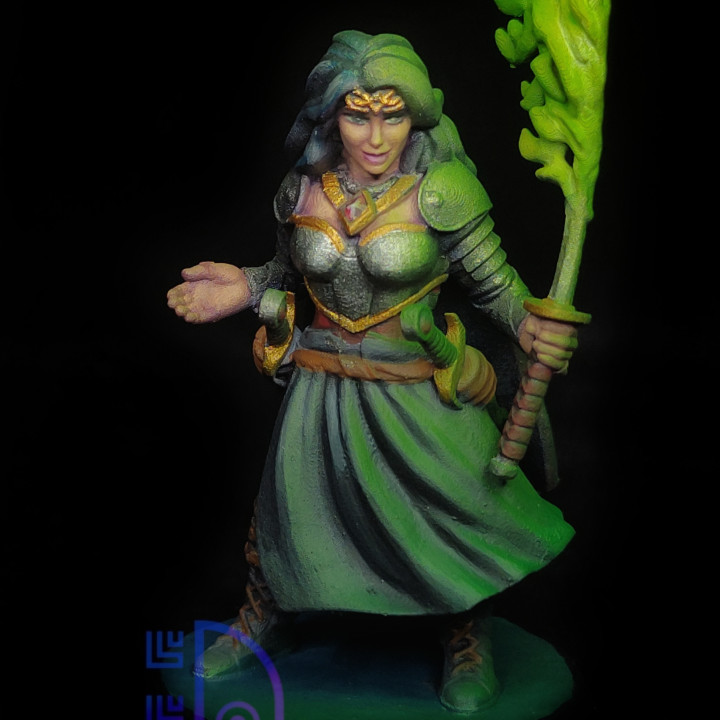 3D Print of Fire Warlock by Shauku77