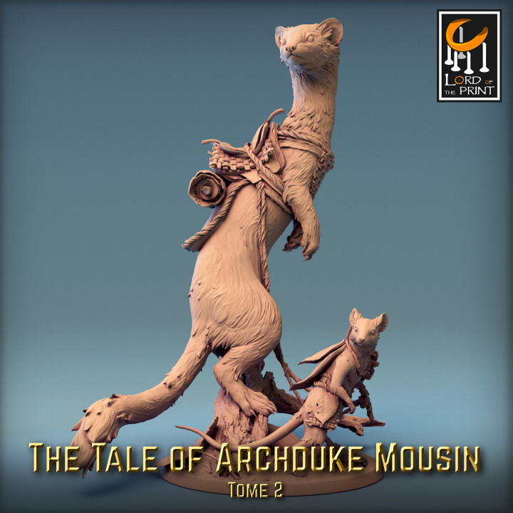 3D Printable Pack Mousin Weasel by Rescale Miniatures
