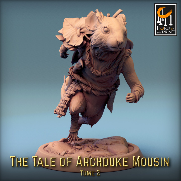 3D Printable Pack Mousin Mouse by Rescale Miniatures