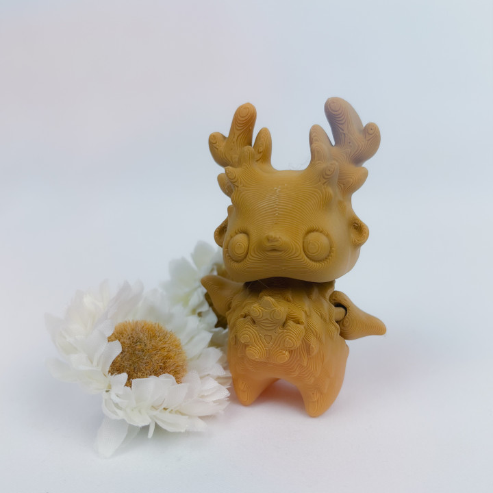 3D Printable Deer Pixie by Layersingreen