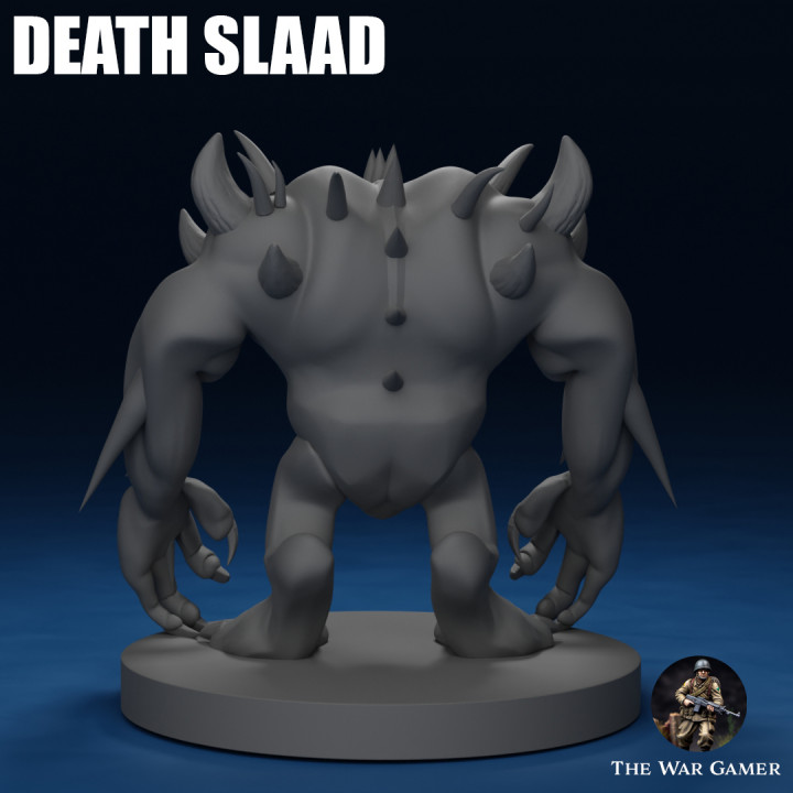 3D Printable Death Slaad by The WarGamer