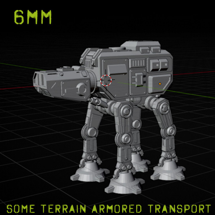 3D Printable ST-AT by Iliada Game Studio