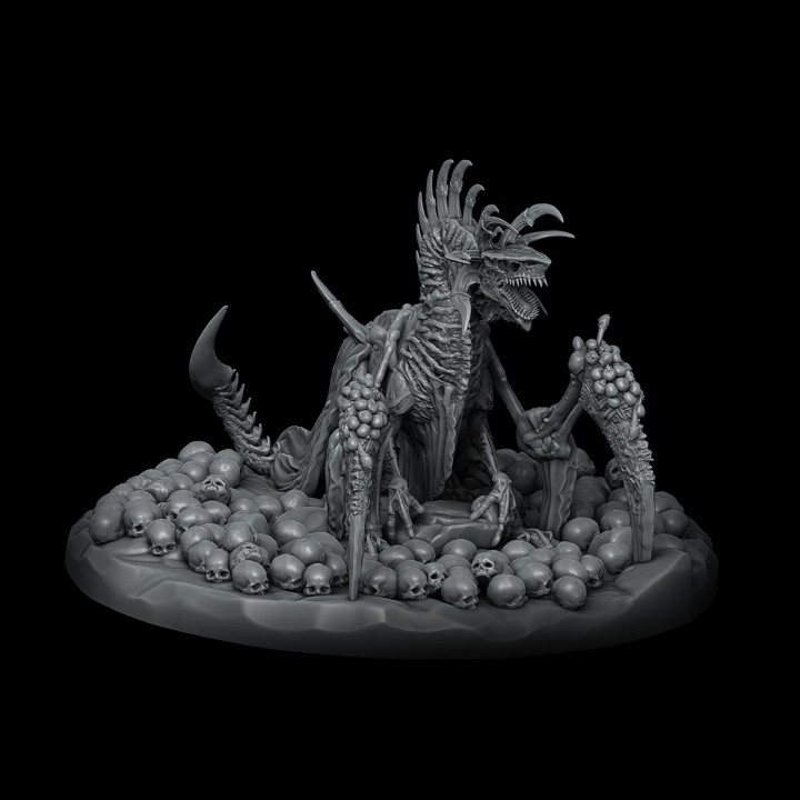 3D Printable Bonehoarder Serpent by RocketPigGames