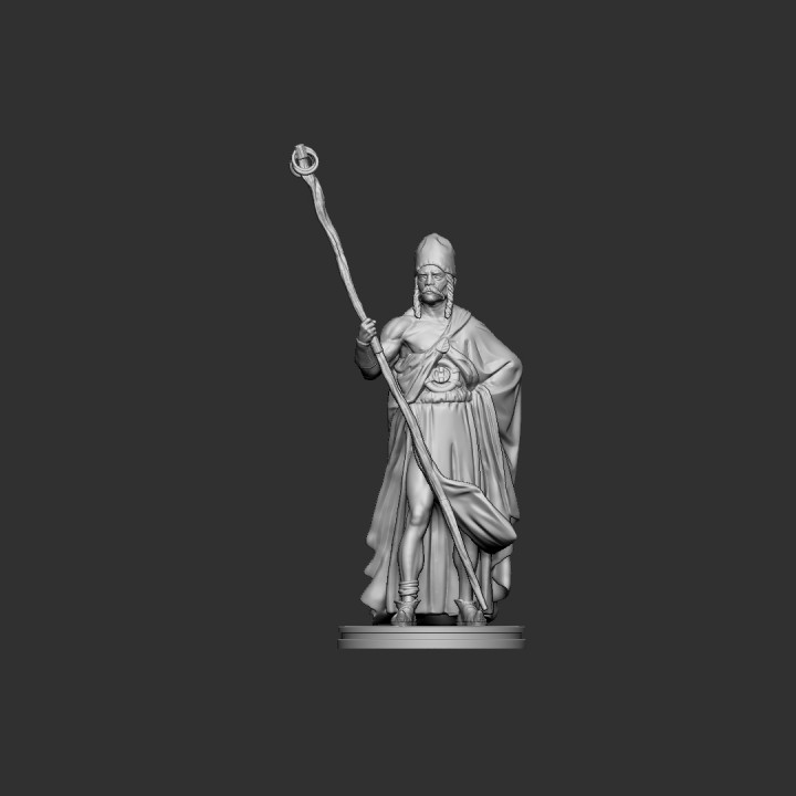 3D Printable SEVEN BLADES PROJECT - ALASTAIR THE WIZARD by Imagenie