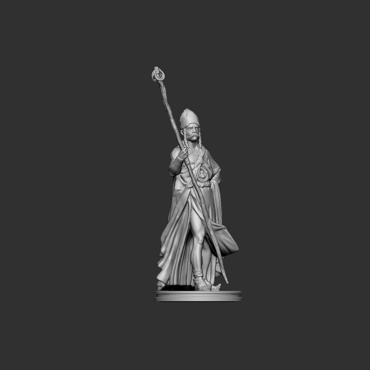 3D Printable SEVEN BLADES PROJECT - ALASTAIR THE WIZARD by Imagenie