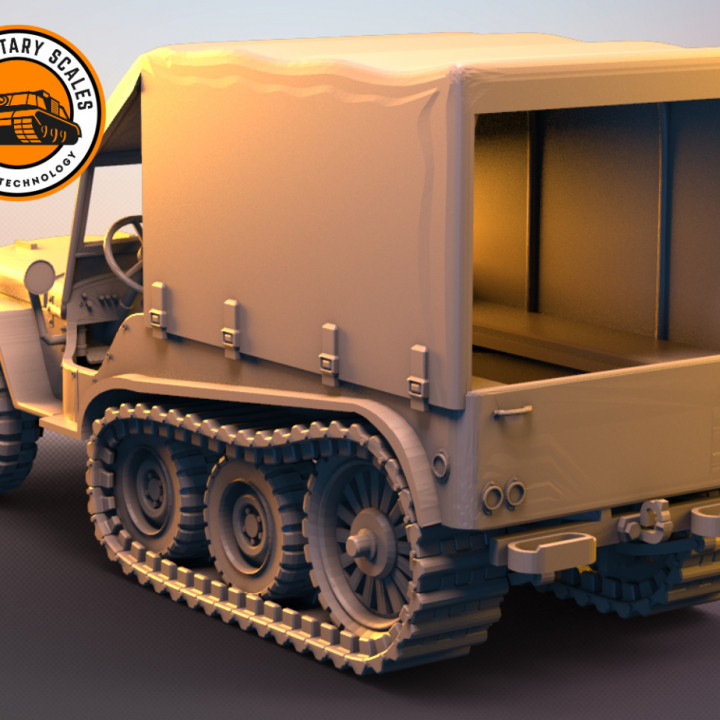 3D Printable Jeep Willys tracked by MilitaryScales