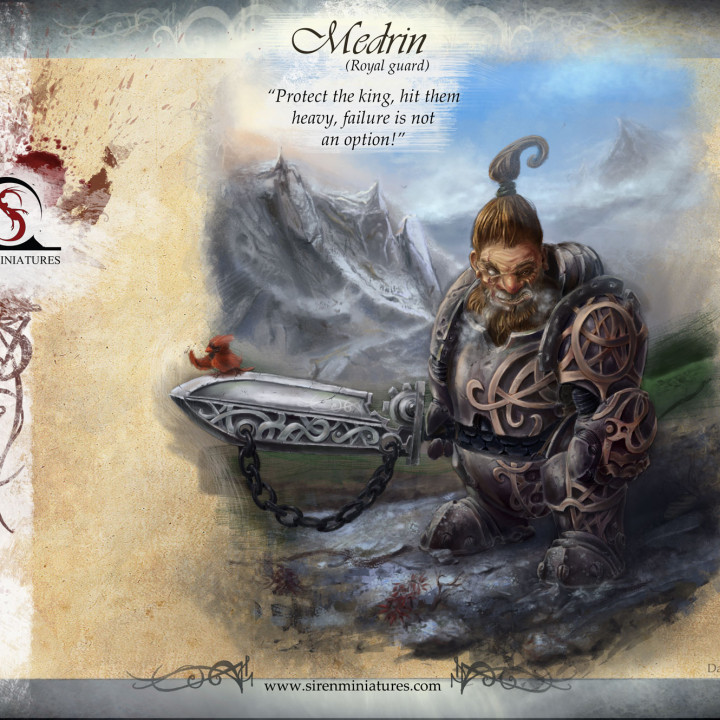 3D Printable Medrin by Daniel Kałaska