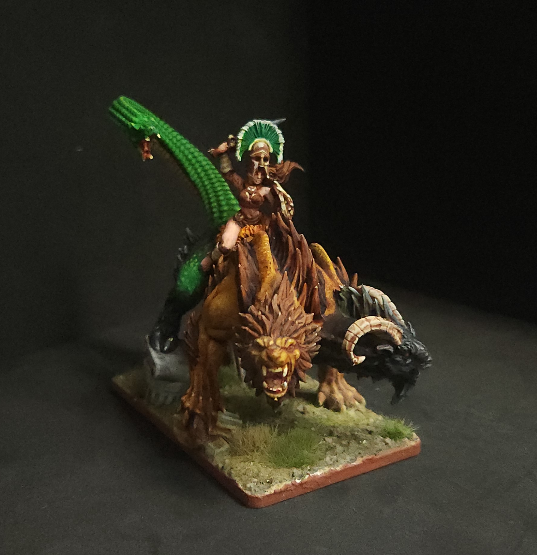 3D Printable Ignis Chimera (Bronzeclad Greatgoblin) by Artisan Guild