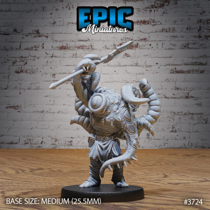 3D Printable Tentacle Folk Victory / One Eyed Astral Beast ...