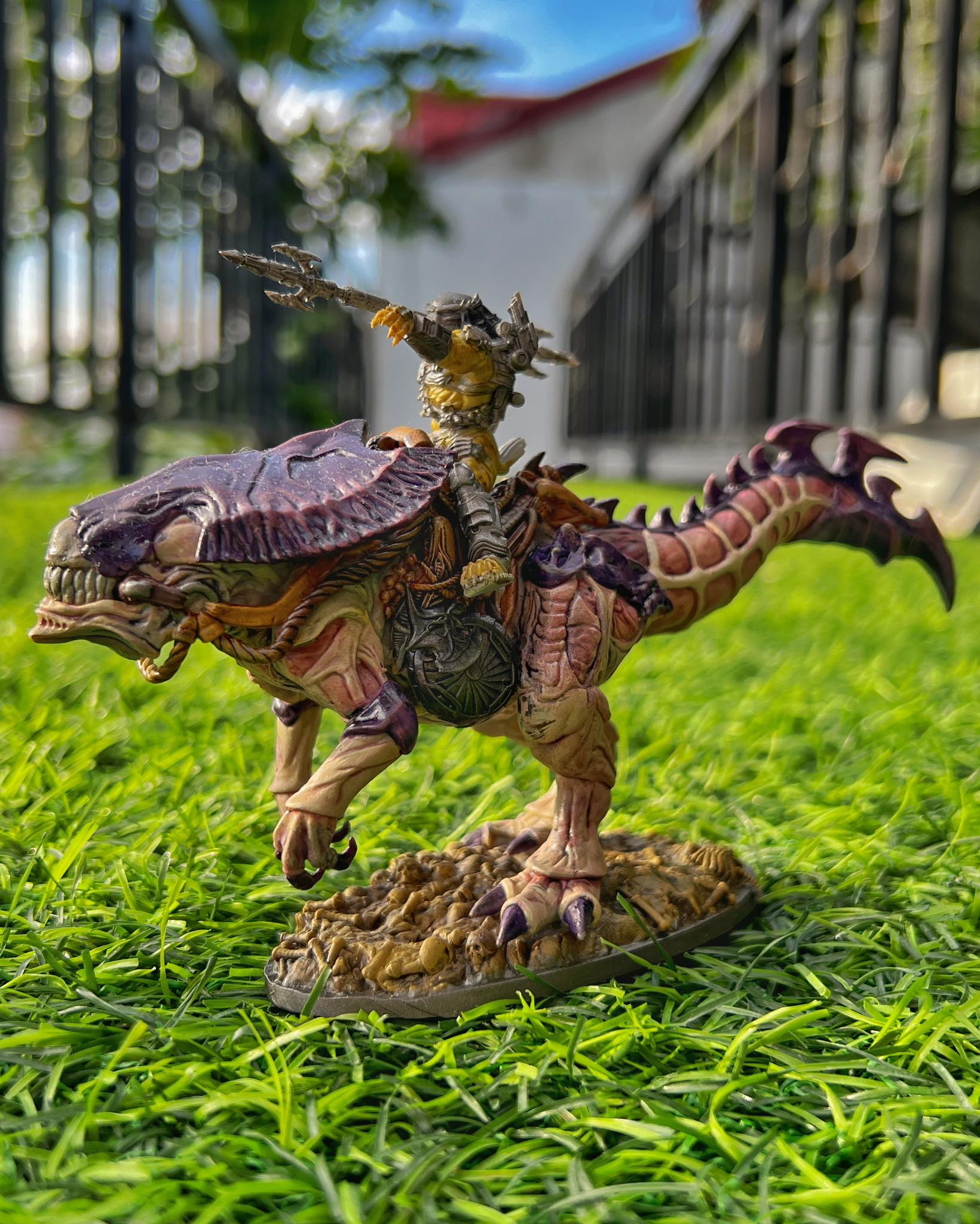 3D Printable XENOSAUR BEASTMASTER TYRANNO SNAPPER CAHTNEHL by PAPSIKELS ...