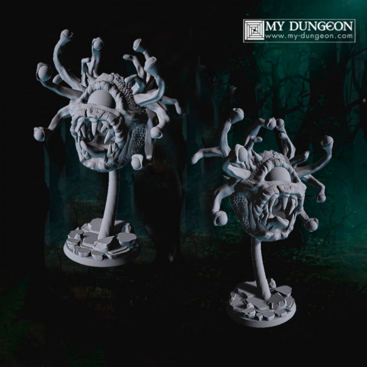 3D Printable Beholder dnd monster by My Dungeon