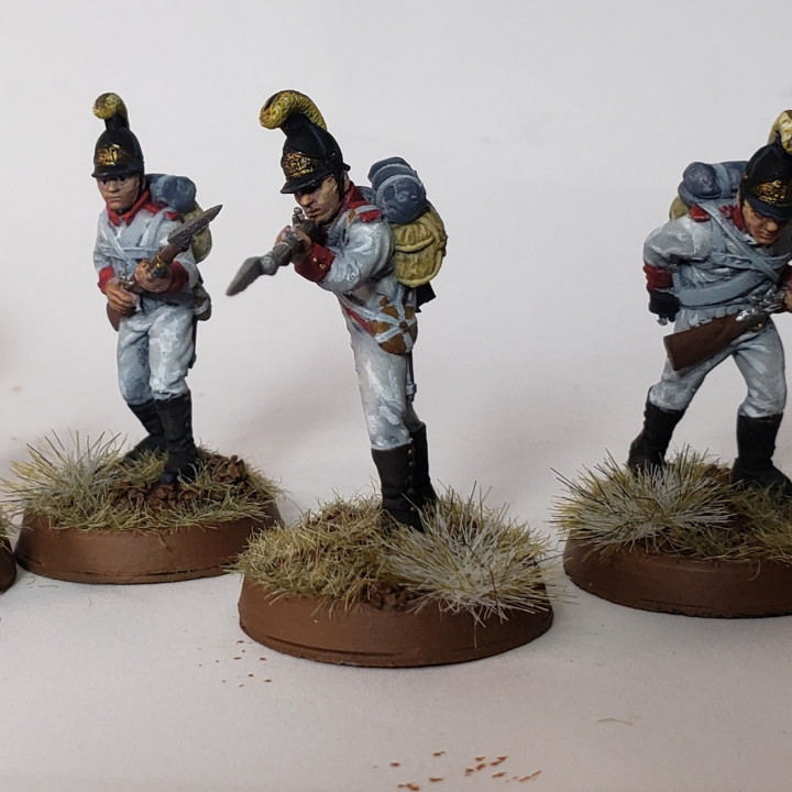 Impression 3D de Napoleonic Austrian Line Infantry Skirmishing par ...