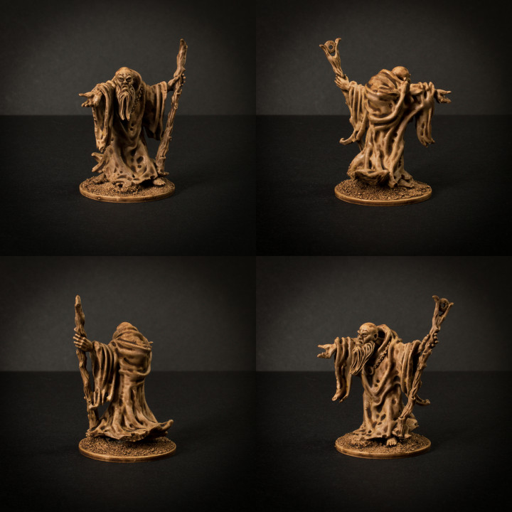 3D Printable Wizard Polias Playset by Knucklebones Miniatures