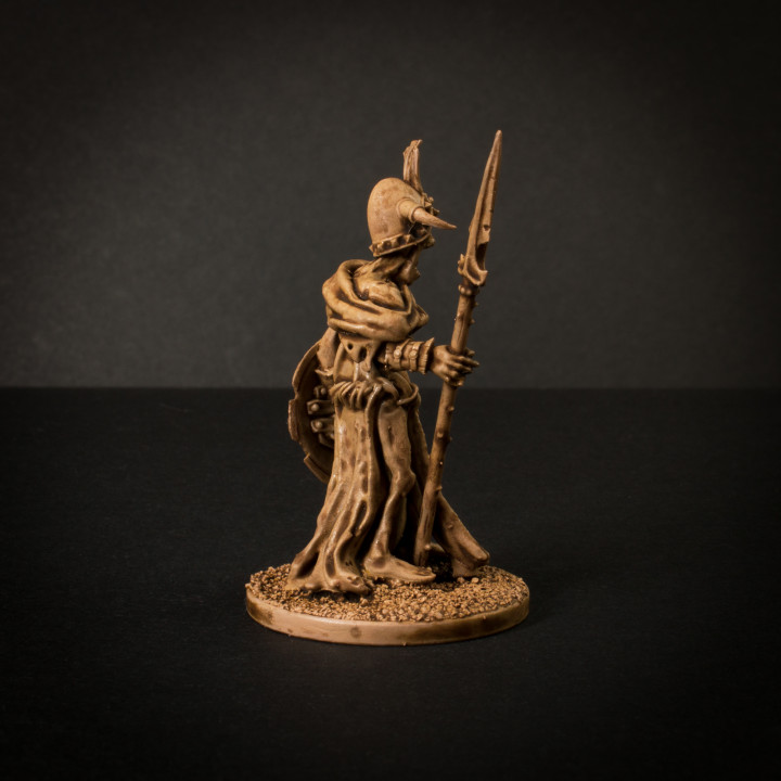 3D Printable Undead Guards Pair by Knucklebones Miniatures