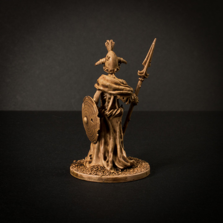 3D Printable Undead Guards Pair by Knucklebones Miniatures