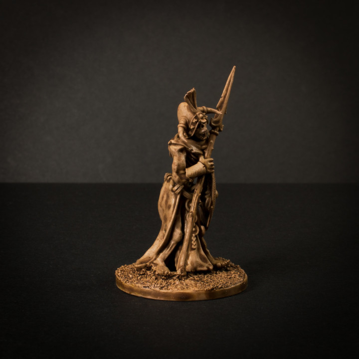 3D Printable Undead Guards Pair by Knucklebones Miniatures