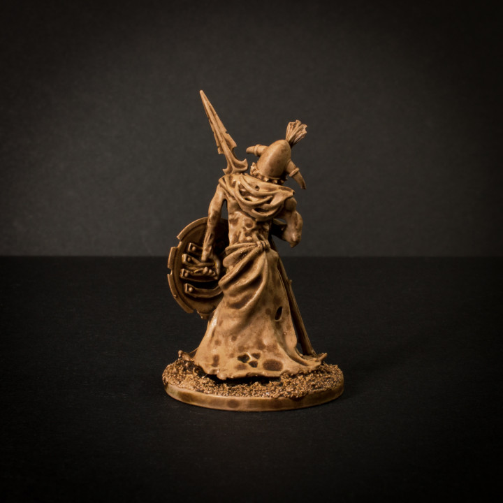 3D Printable Undead Guards Pair by Knucklebones Miniatures