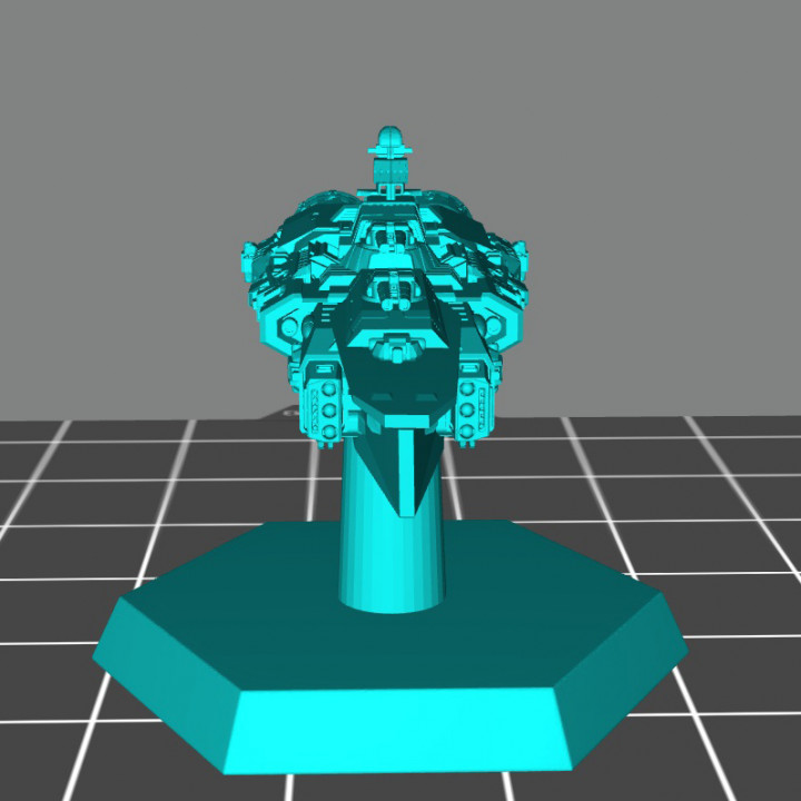 3D Printable I.J.C.N Ibuki Class heavy cruiser by Carl Woodhall