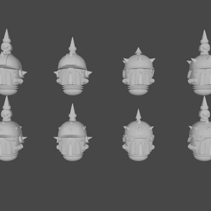 3D Printable Traitor Evil Helmet Pack by Southforge Creations