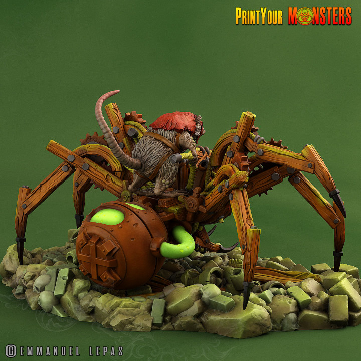 Download GIANT MECHANIC SPIDER 1 Da PrintYourMonsters