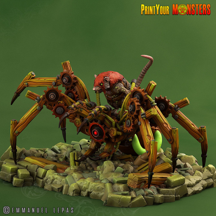 Download GIANT MECHANIC SPIDER 1 Da PrintYourMonsters