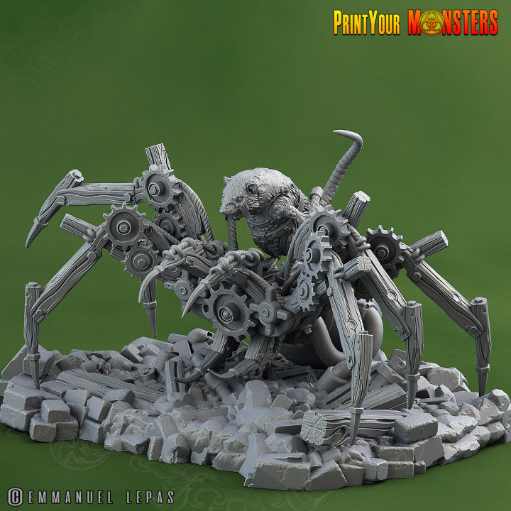 Download GIANT MECHANIC SPIDER 1 Da PrintYourMonsters