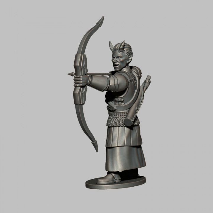 3D Printable Classic Fantasy Rangers by Wargames Atlantic