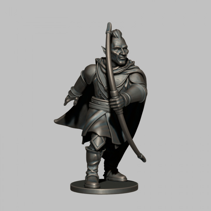 3D Printable Classic Fantasy Rangers by Wargames Atlantic