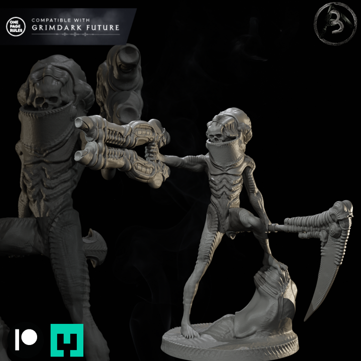 3D Printable ToA: Nyxarian Hunters by bLUARt