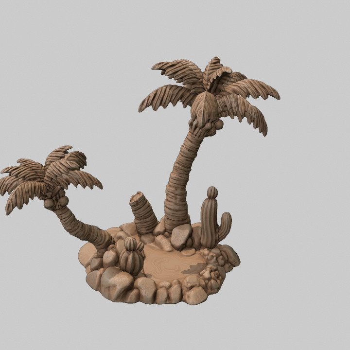 3D Printable Oasis by Alexander Buryak