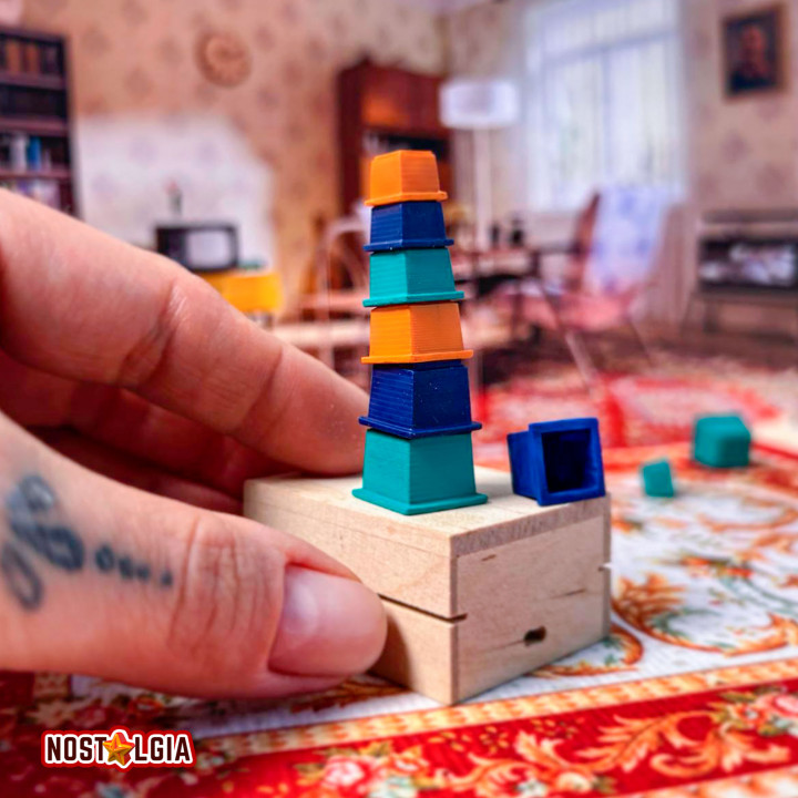 3D Printable Sandbox Cubic Forms Set by Imagine Tower