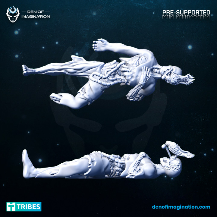 3D Printable Corpses and Limbs - Gore Pack by WildMesh