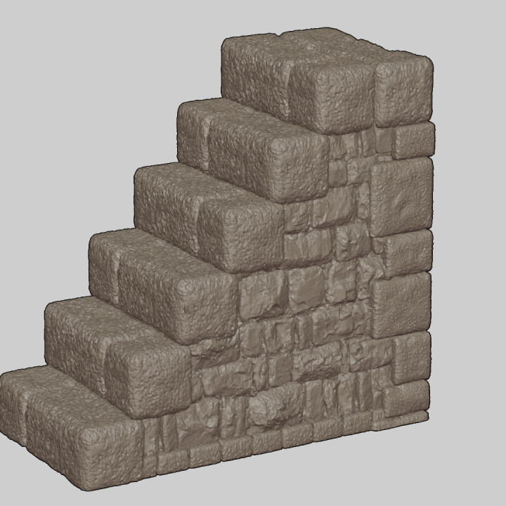 3D Printable Stone Stairs by Dani Amengual