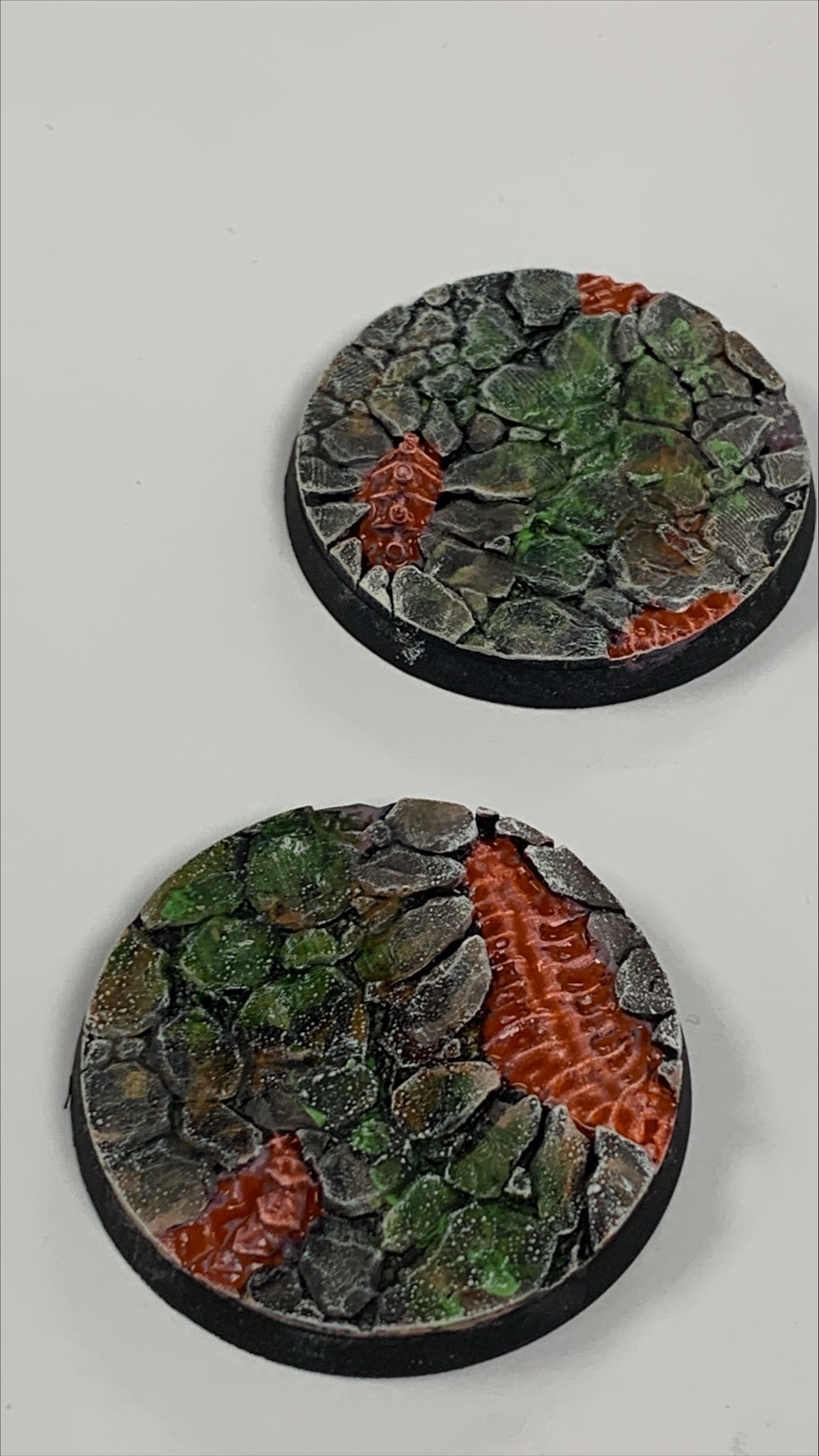3D Printable LegendGames 50mm Round Tyranid Bases x5 by Legend Games